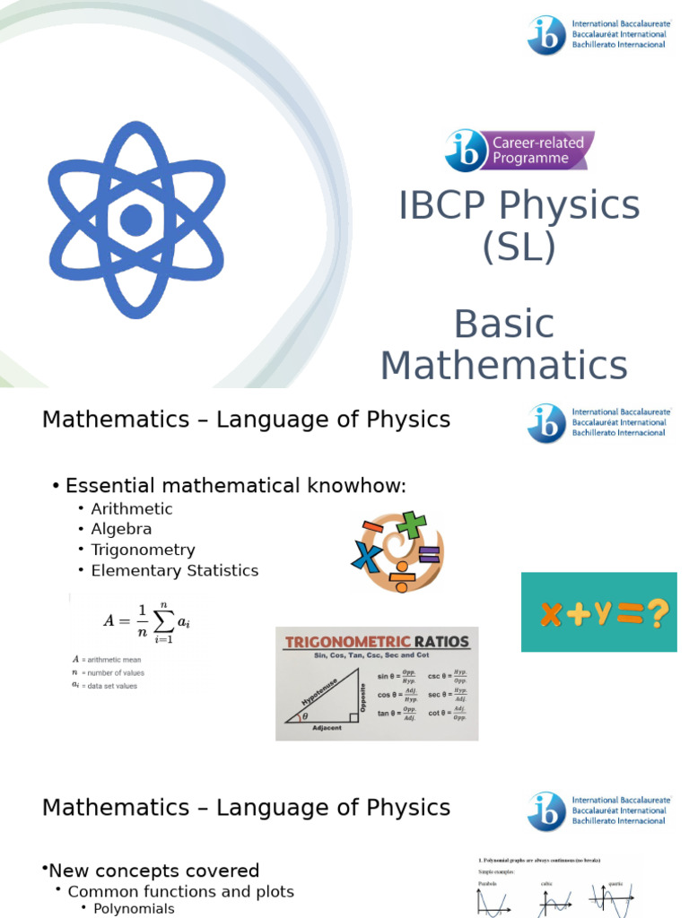 L002 - Basic Mathematics | PDF | Trigonometric Functions | Function ...