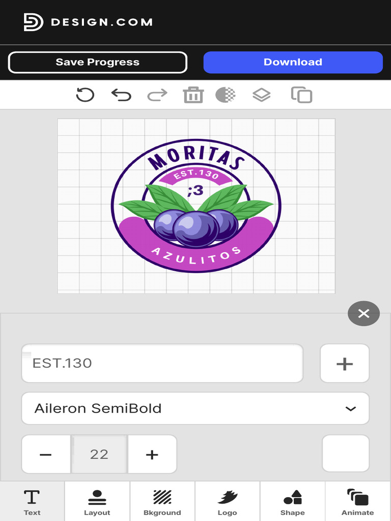 Acai Berry Fruit Logo Design - Com Logo Maker | PDF