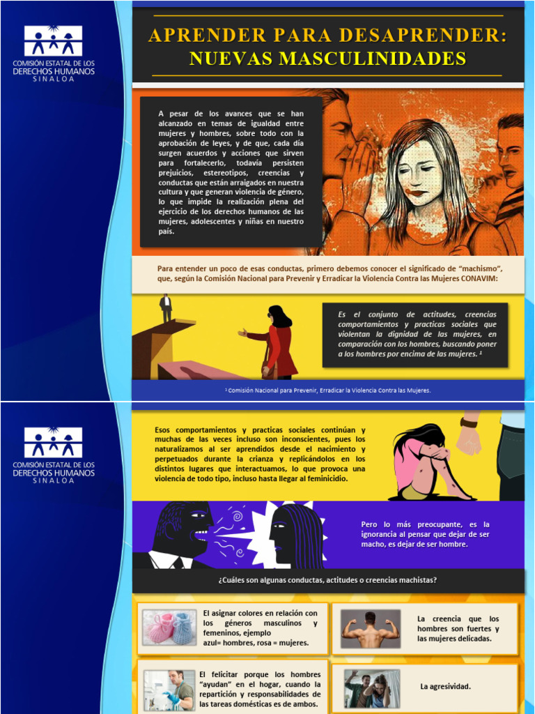 Aprender para Desaprender Nuevas Masculinidades | PDF | Igualdad de género | Estudios de género