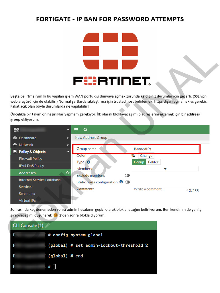 Fortigate_Block_IP_1716688315 | PDF