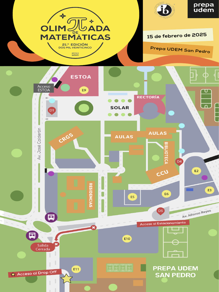 Mapa Prepa Udem San Pedro | PDF