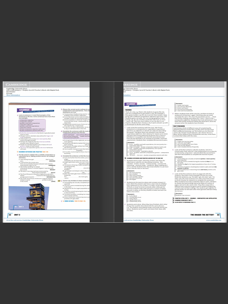 Prepare Teacher's Book With Digital Pack C1 Level 8 | PDF