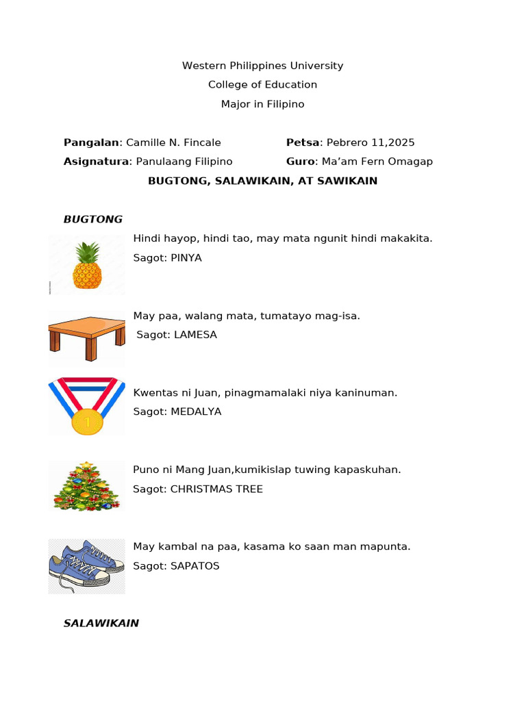 PANULAAN | PDF PANULAAN | PDF