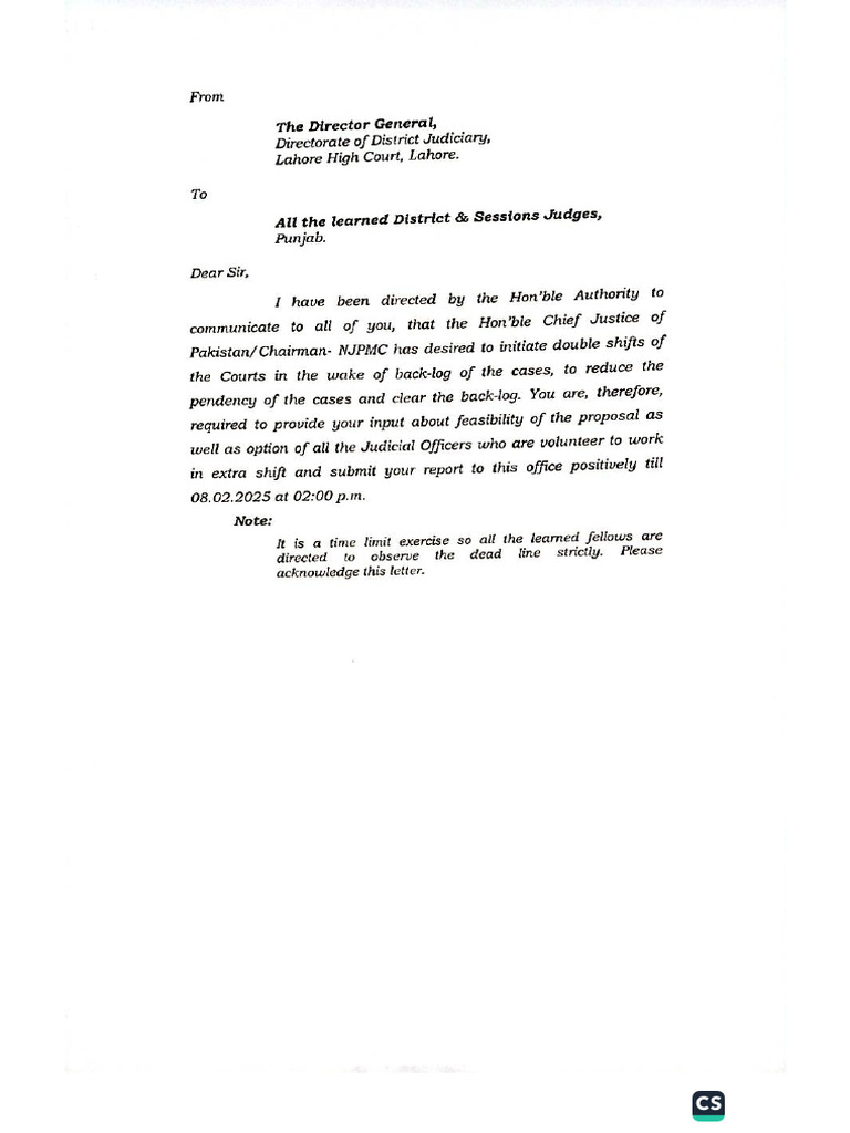 Double Shifts of The Courts | PDF