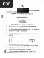 CSEC Maths June 2019 Paper 2 | PDF