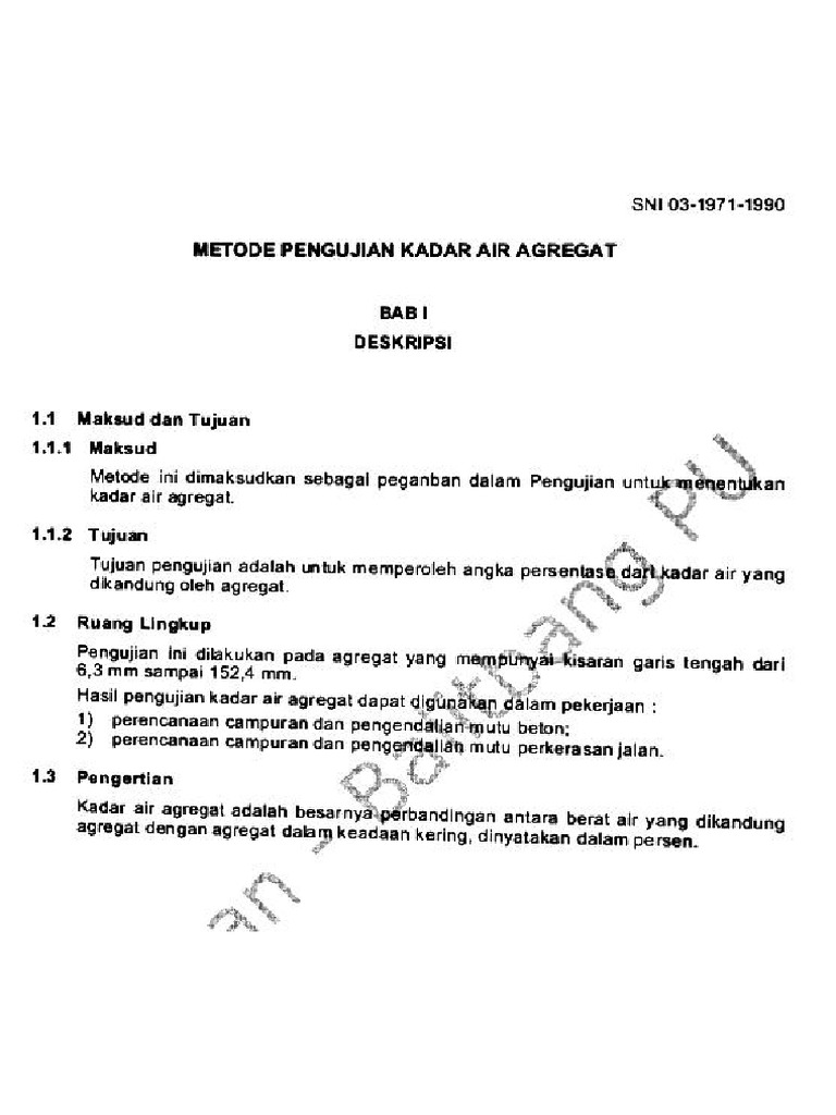 kadar air agregat kasar dan halus | PDF
