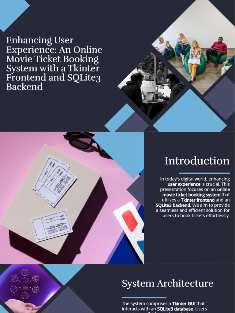 Tkinter & SQLite3 Movie Ticket System | PDF