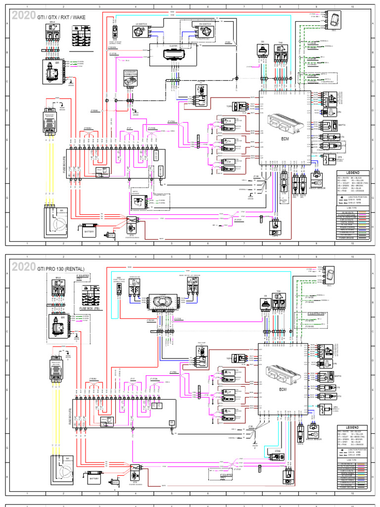 2020 - Wiring Diagram - 219101021 - WD21Y020 | PDF