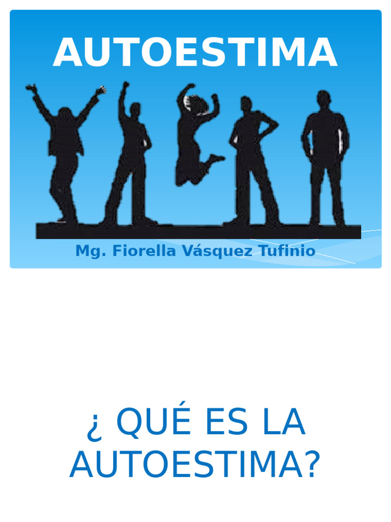 El Autoestima El Cuadro | PDF | Autoestima | Pensamiento