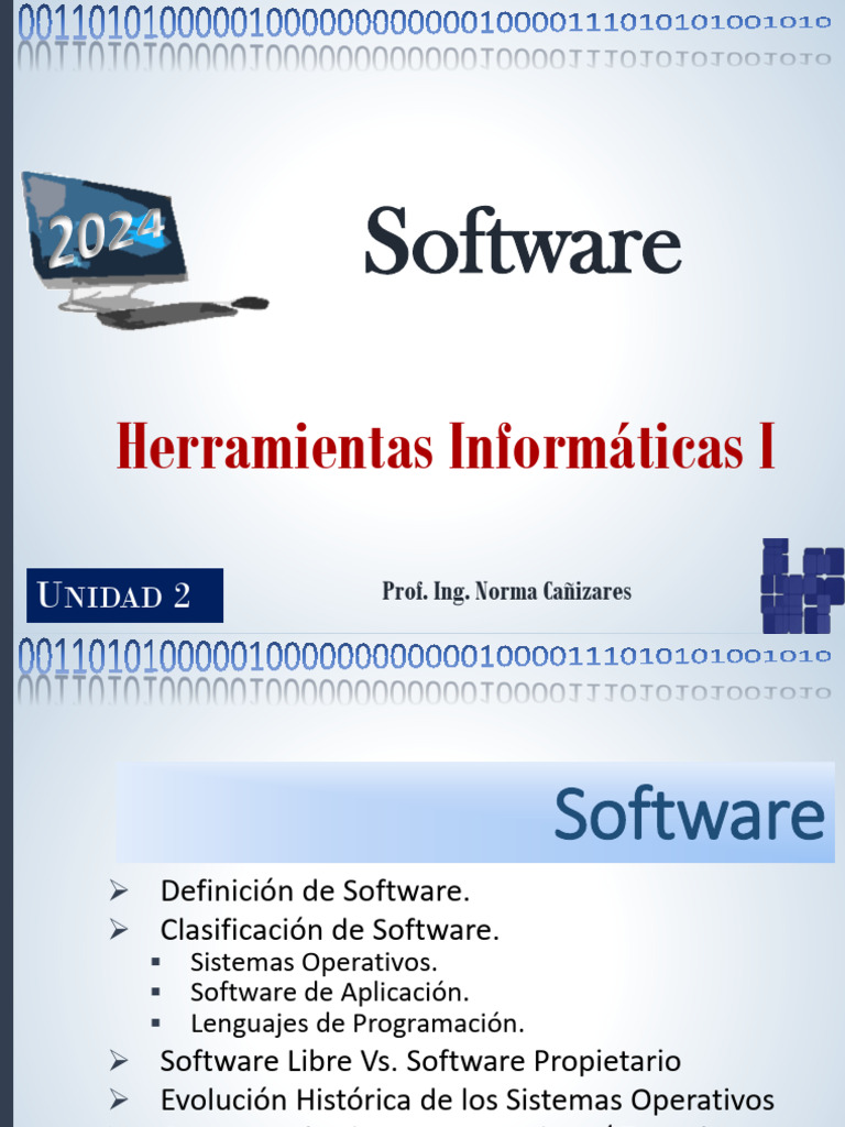 UNIDAD2 - Software | PDF | Sistema operativo | Software libre