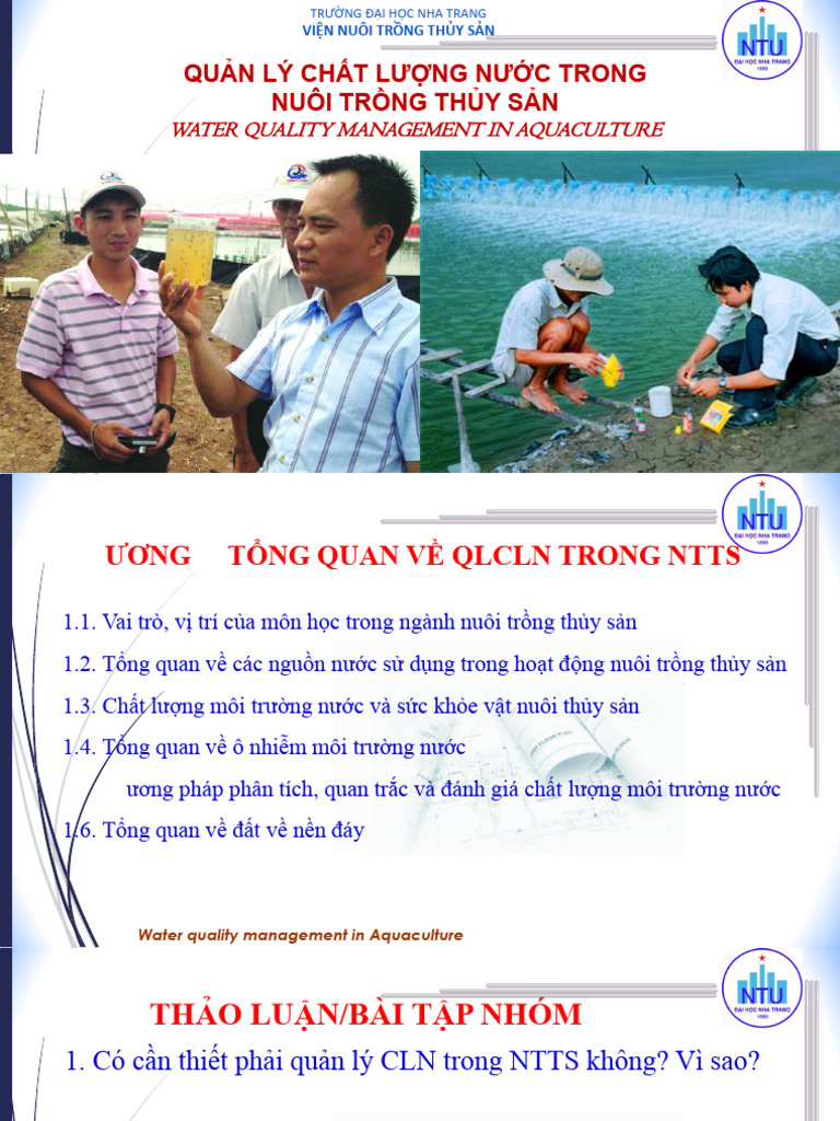 BG1 Lecture - 2022 - Chapter 1 - Tong Quan | PDF