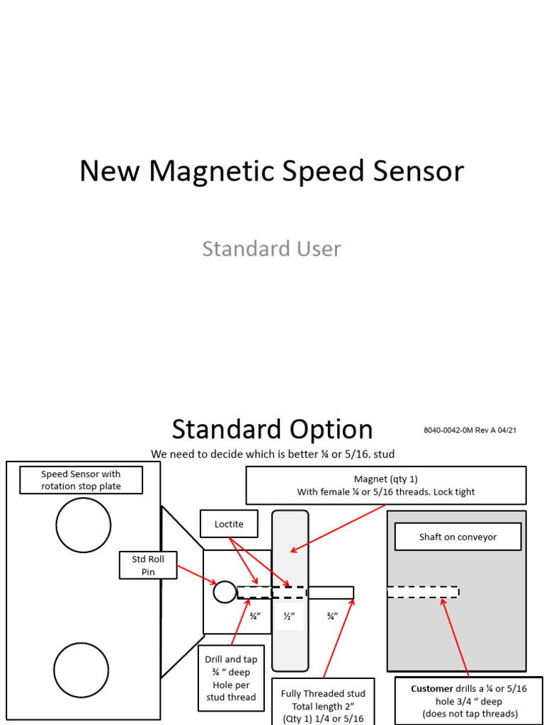 8040-0042-0M_New-Magnetic-Speed-Sensor-with-RBT-Conversion-Guide | PDF ...
