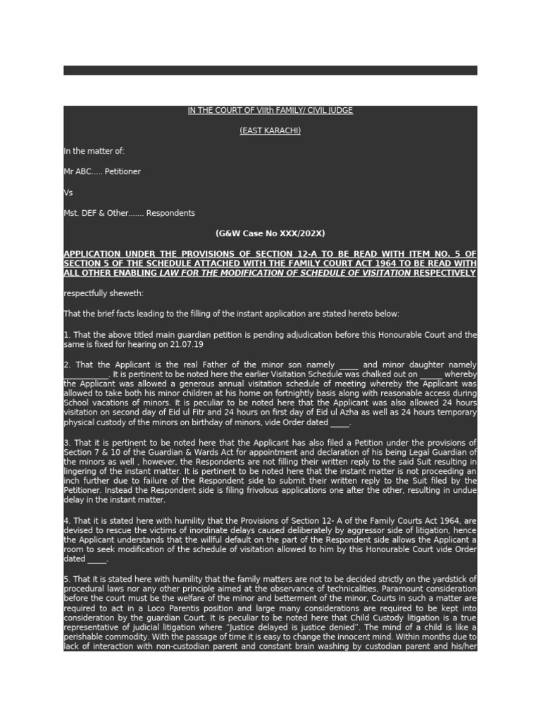 Meeting Enhancement Application | PDF | Legal Guardian | Child Custody