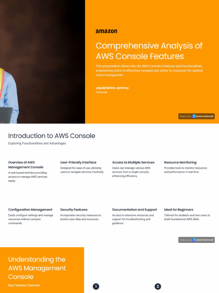 AWS Console Comprehensive Analysis | PDF