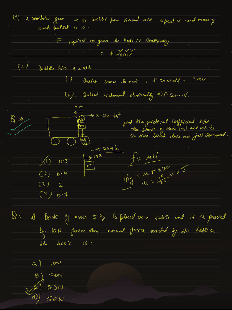 Physics Class 11th CBSE Notes | PDF