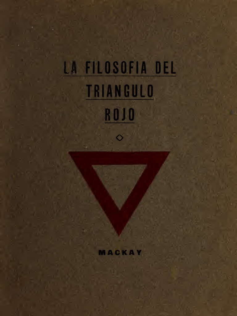La Filosofia Del Triangulo Rojo-John A Mackay | PDF | Amor | Mente