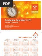2025 UTS College Education Calendar | PDF | Academic Term | Educational ...
