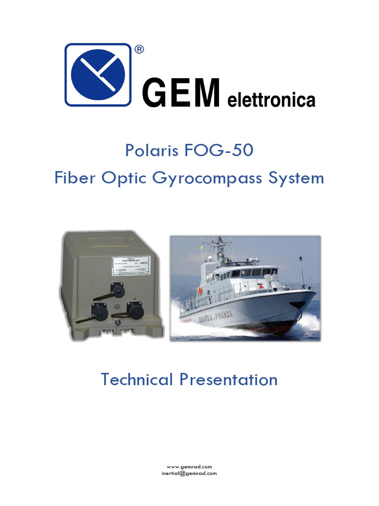 FOG-50 Technical Presentation | PDF | Inertial Navigation System ...