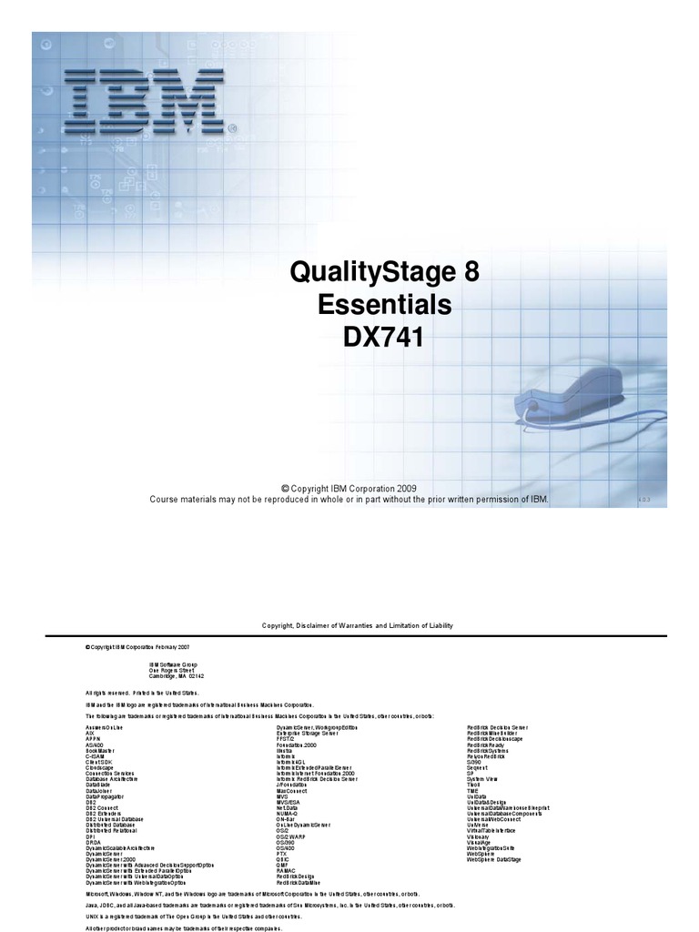 QS Essentials | PDF | Ibm Db2 | String (Computer Science)