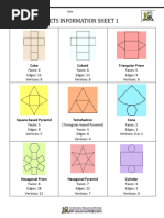 Geometric Nets Printable Pack | PDF