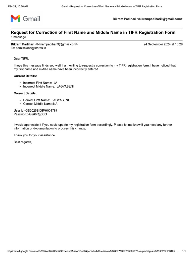 TIFR | PDF