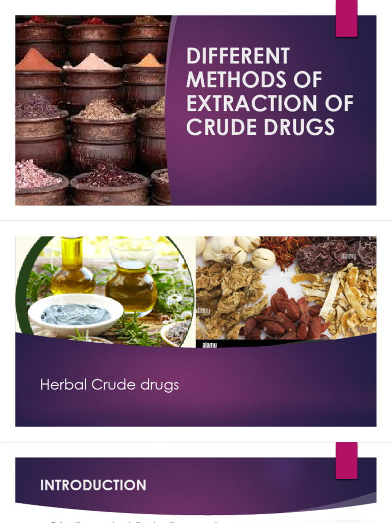 drug extraction | PDF | Solubility | Chemistry