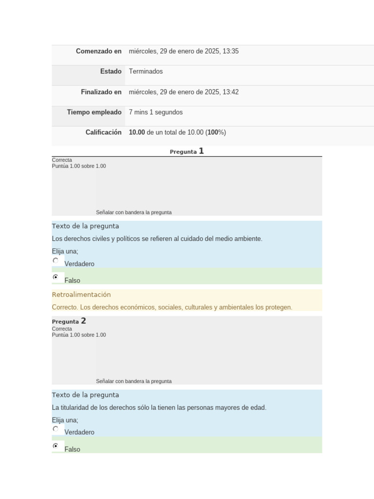 Examen Final Modulo 1 | PDF | Derechos humanos | Dignidad