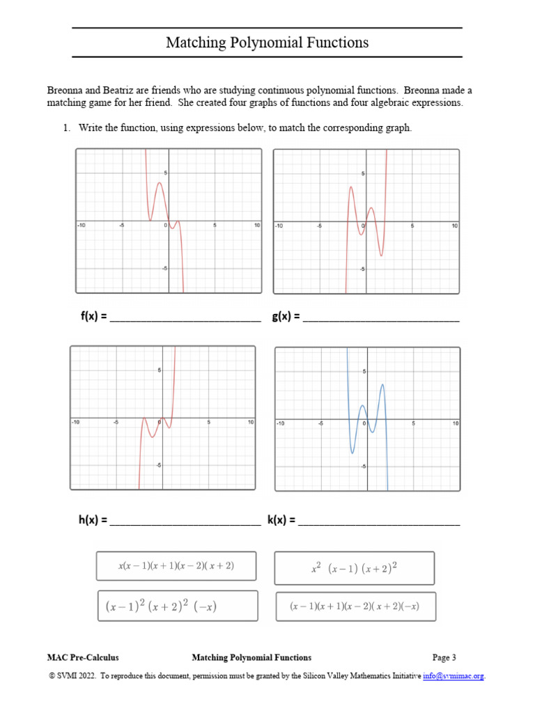 Midterm MARS Matching Polynomial Functions | PDF