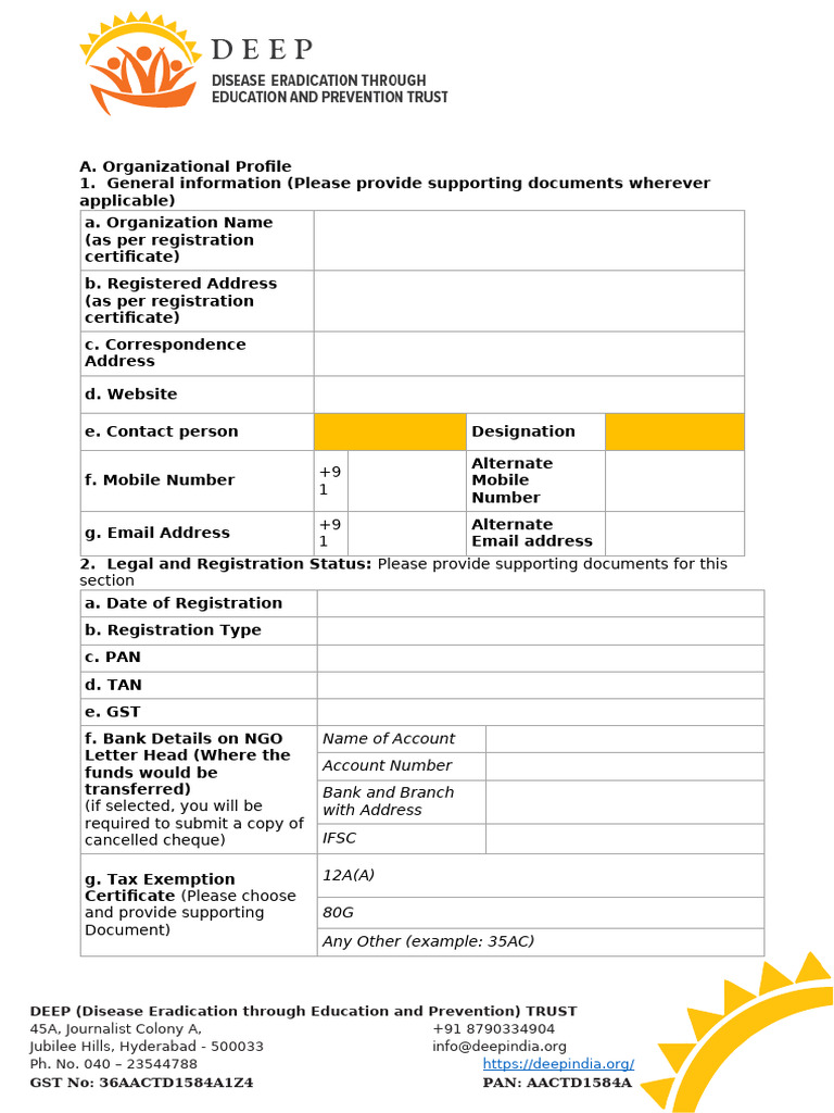 Due Diligence - DEEP TRUST Format | PDF | Economies | Taxes