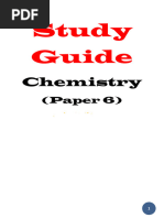 O Level Chemistry ATP Study Guide | PDF | Ion | Anode