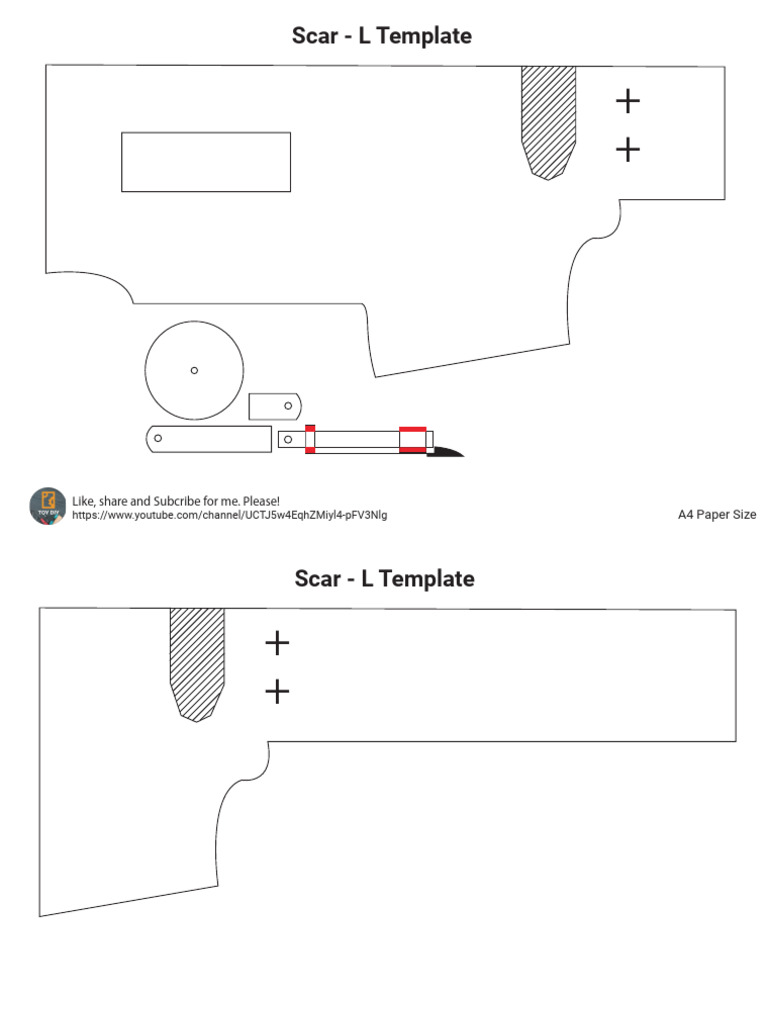 Scar-L Template for A4 Paper | PDF | Office Equipment | Printing Materials