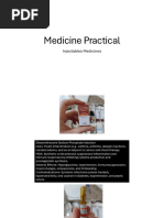 Essential Injectable Medications Overview | PDF