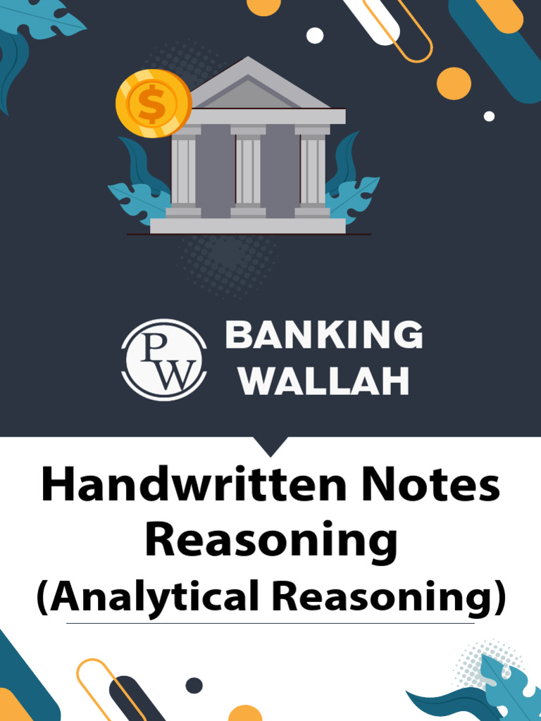 Analytical Reasoning Notes | PDF