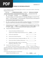 Income Certificate Application Form | PDF