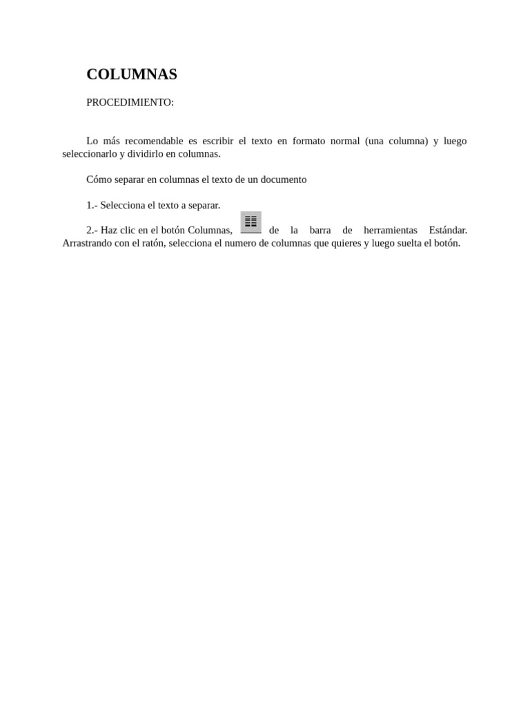 Columnas Practica | PDF