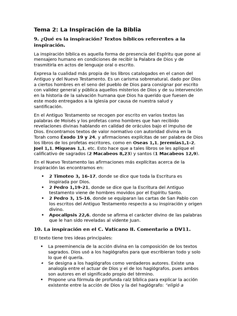 Tema 2 ISE | PDF | Biblia | Autor