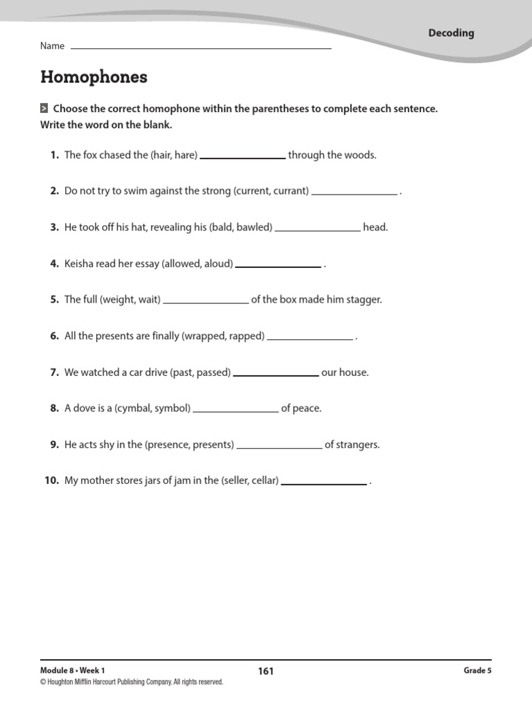 ELAR 5B Module 8 Know It - Show It Page 161 | PDF