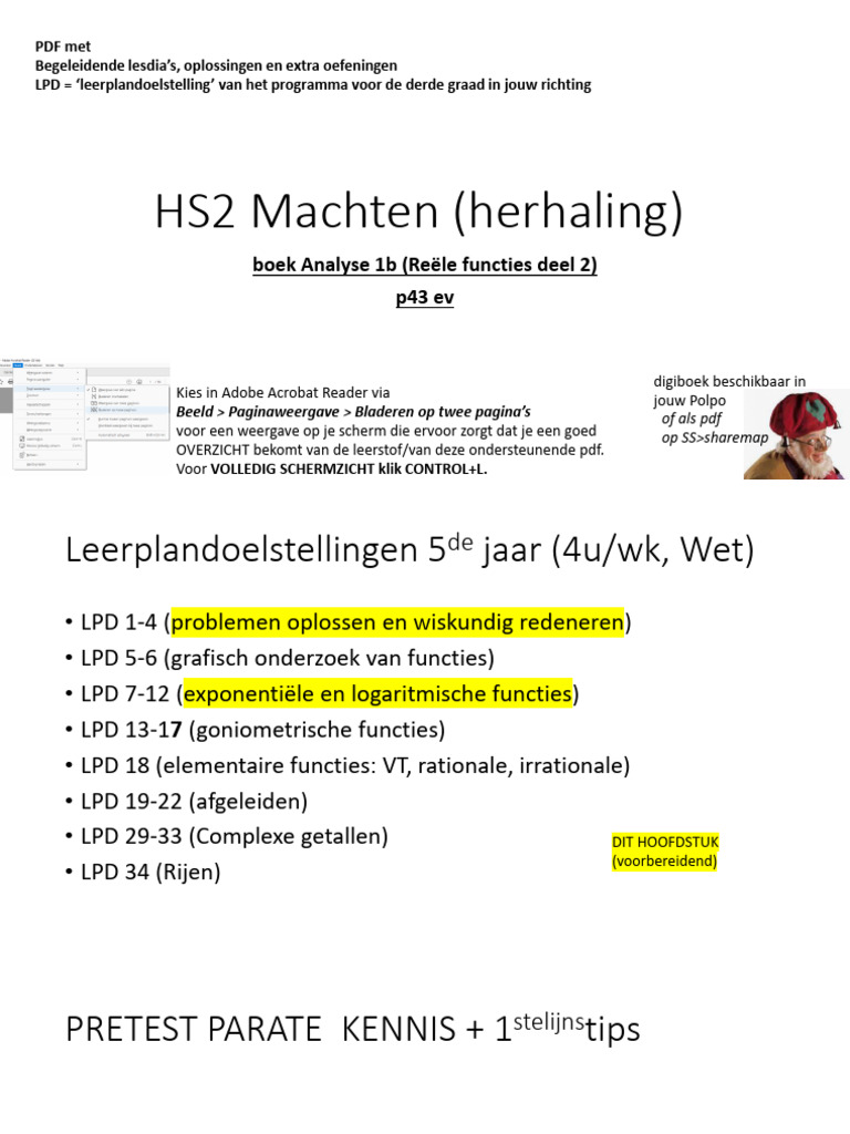 16 - An1b - HS2 Machten (Herhaling) | PDF