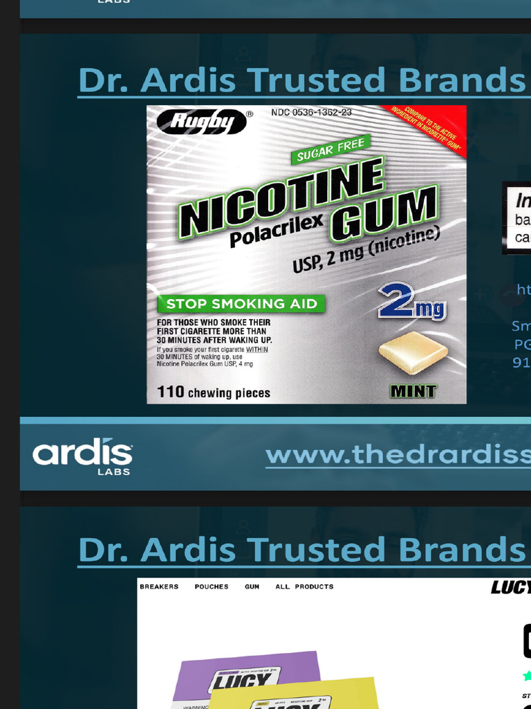 How To Use Nicotine-PPT - PDF - Google Drive 2 | PDF