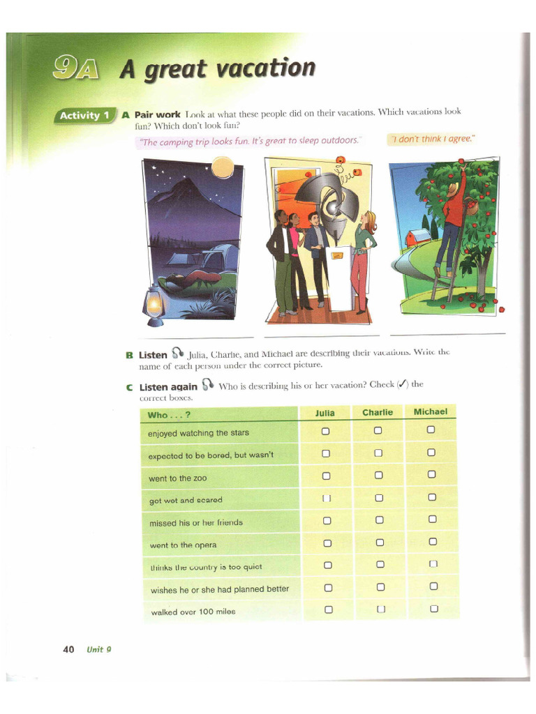 Let's talk 2 U9 | PDF