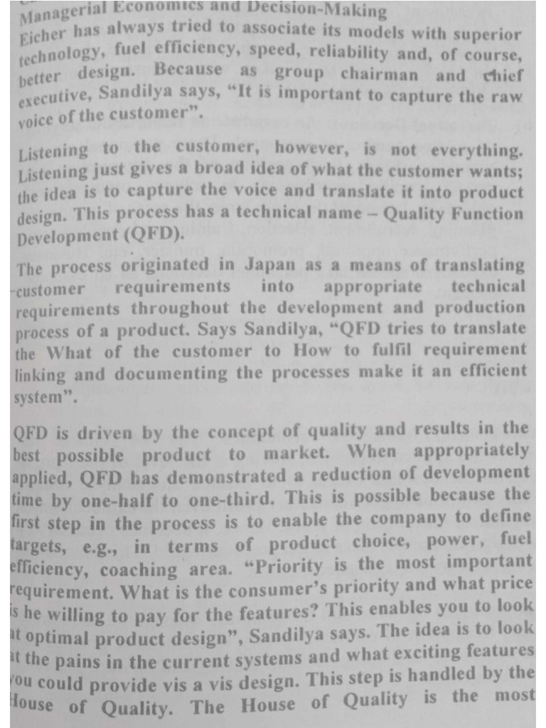 Managerial Economics Case Study | PDF