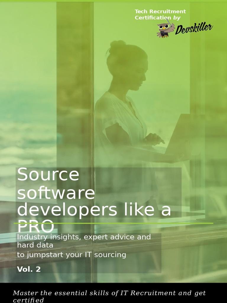Source Software Developers Like A PRO by Devskiller | PDF | Recruitment ...