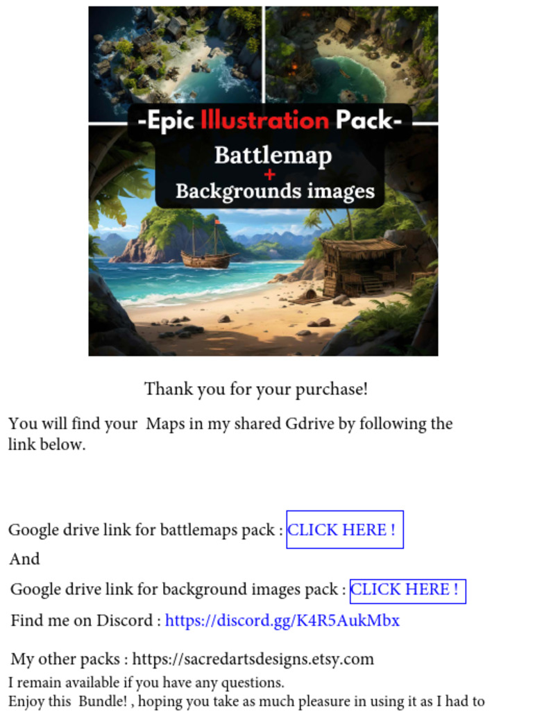Battlemaps & Backgrounds Bundle | PDF