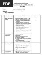 Class 11 BST Notes | PDF | Business | Partnership