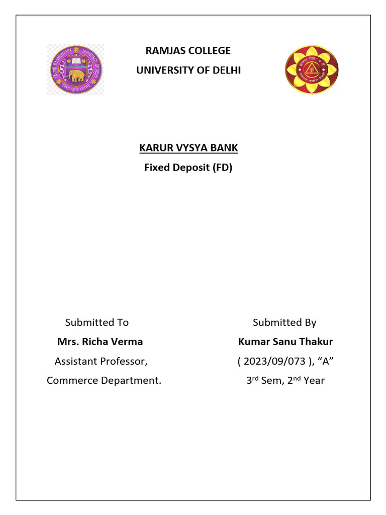 BM Project Intro Part 3rd Sem | PDF