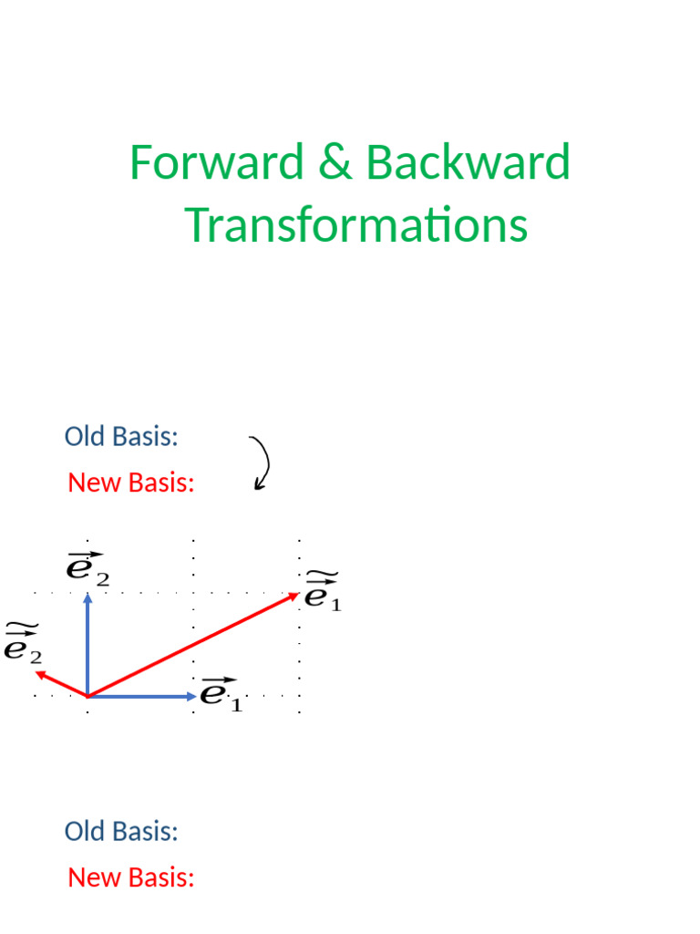 TFB 1 ForwardBackward | PDF