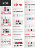 Wishnet Broadband and OTT Plans Overview | PDF | Television Technology ...