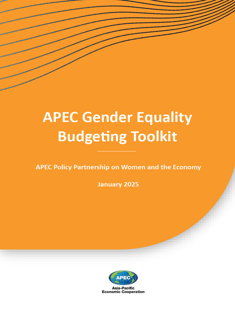 225 Ppwe Apec Gender Equality Budgeting Toolkit | PDF | Intersectionality | Policy