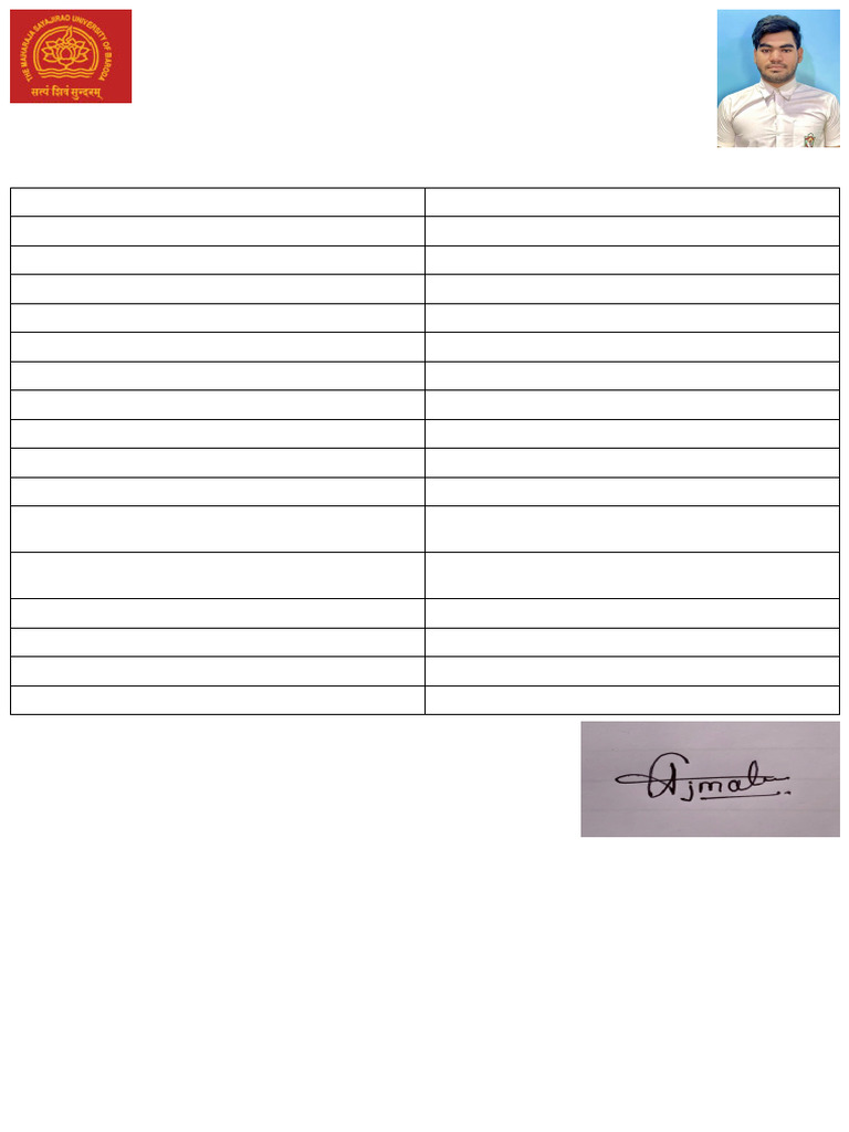 Library Registration Form 2024-25 | PDF