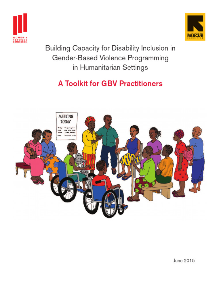 GBV Programing Toolkit | PDF | Disability | Caregiver